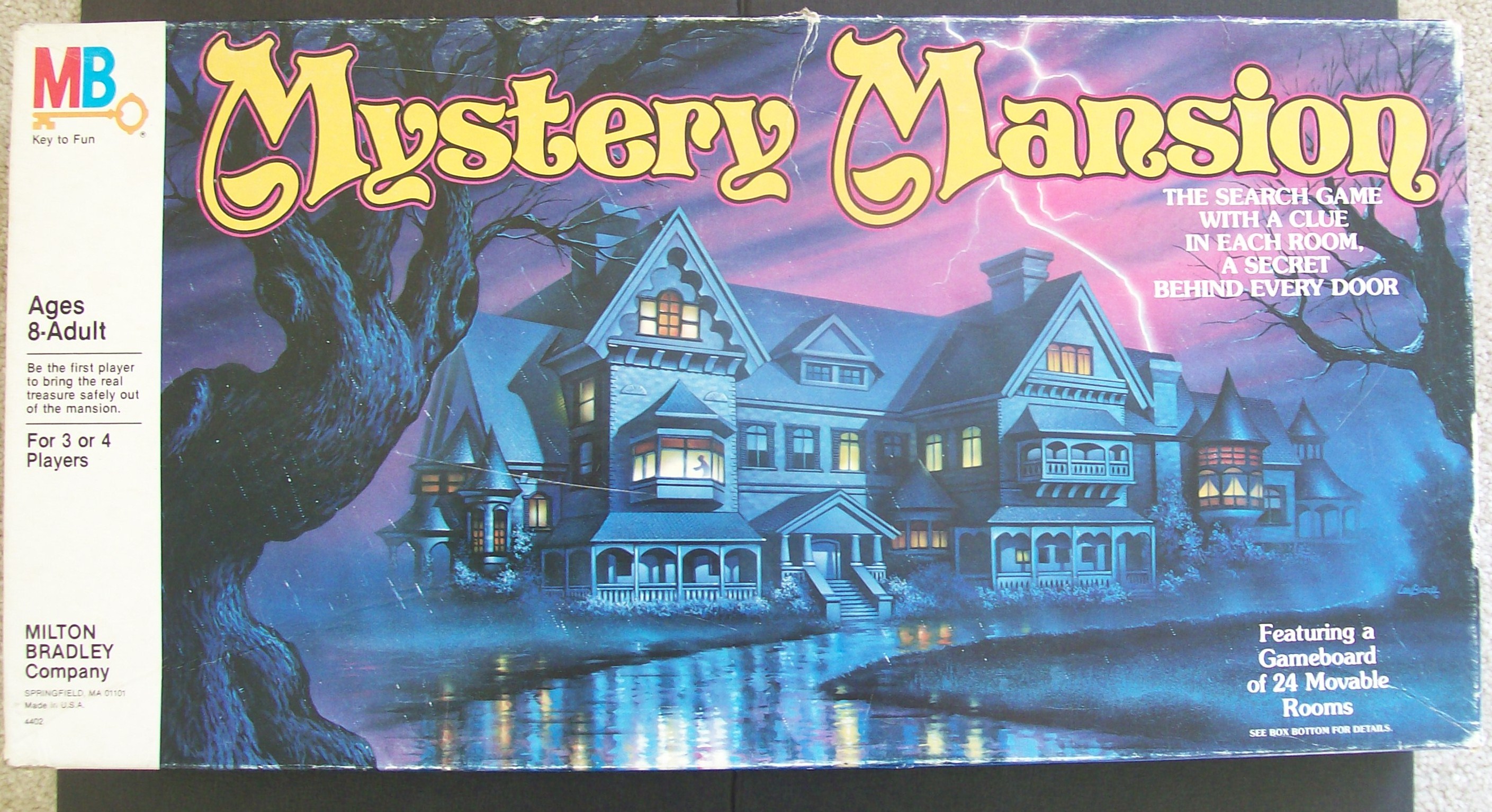 Vintage Board Game Of Mystery Mansion All About Fun And Games Vintage Board Game Of Mystery Mansion All About Fun And Games