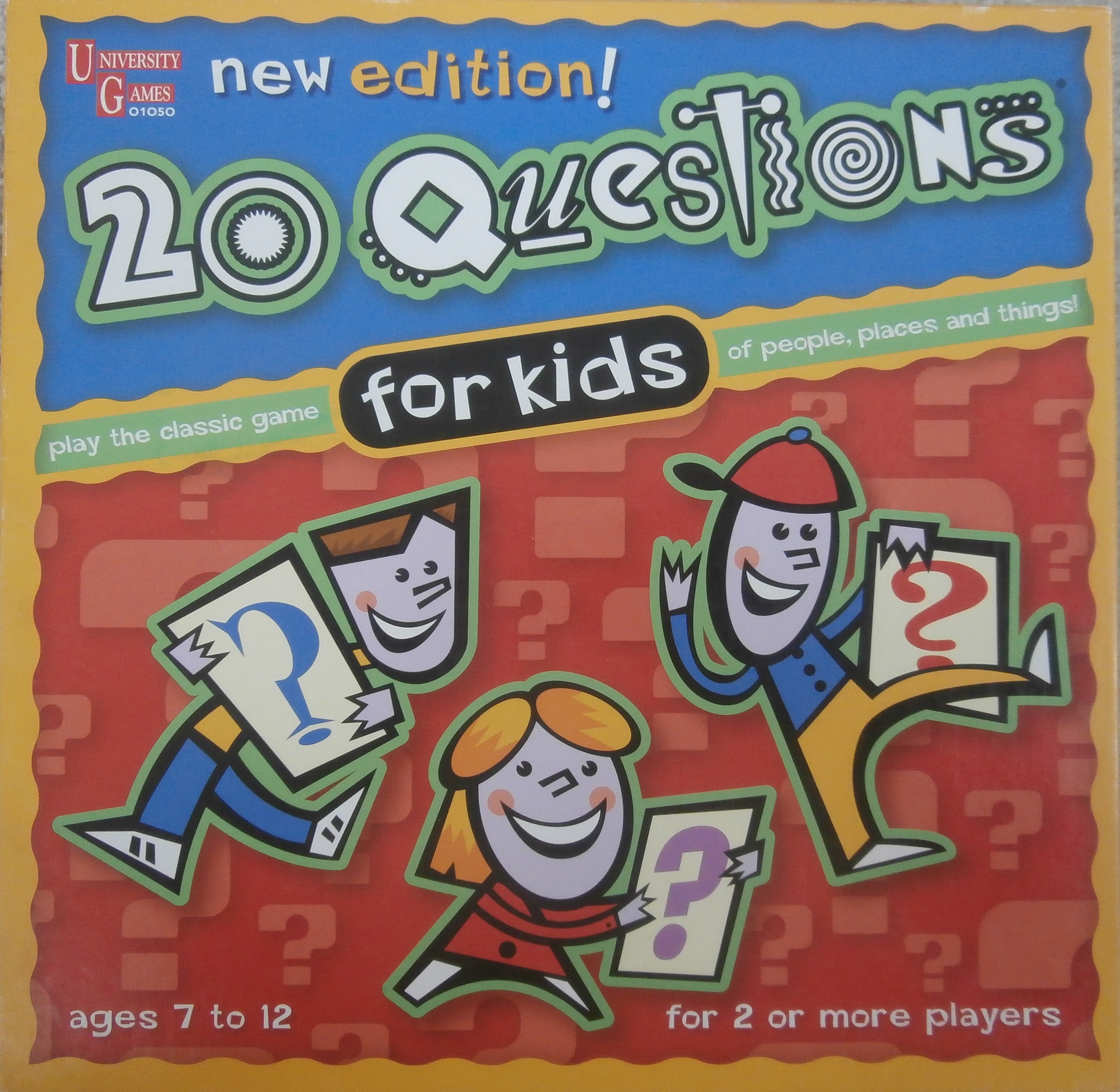 20 Questions For Kids Board Game All About Fun And Games 20 Questions For Kids Board Game All About Fun And Games
