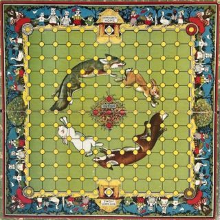 Parker Brothers 1922 Game of Cottontail and Peter - All About Fun and Games