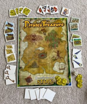 2001 Pirate’s Treasure Board Game by Ravensburger - All About Fun and Games