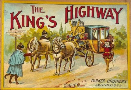 The 1900 King’s Highway Antique Board Game by Parker Brothers - All ...